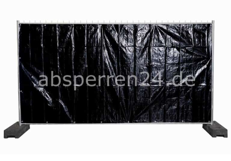 Bauzaun Paket | 2m Höhe mit Füßen und Verbindungsschellen